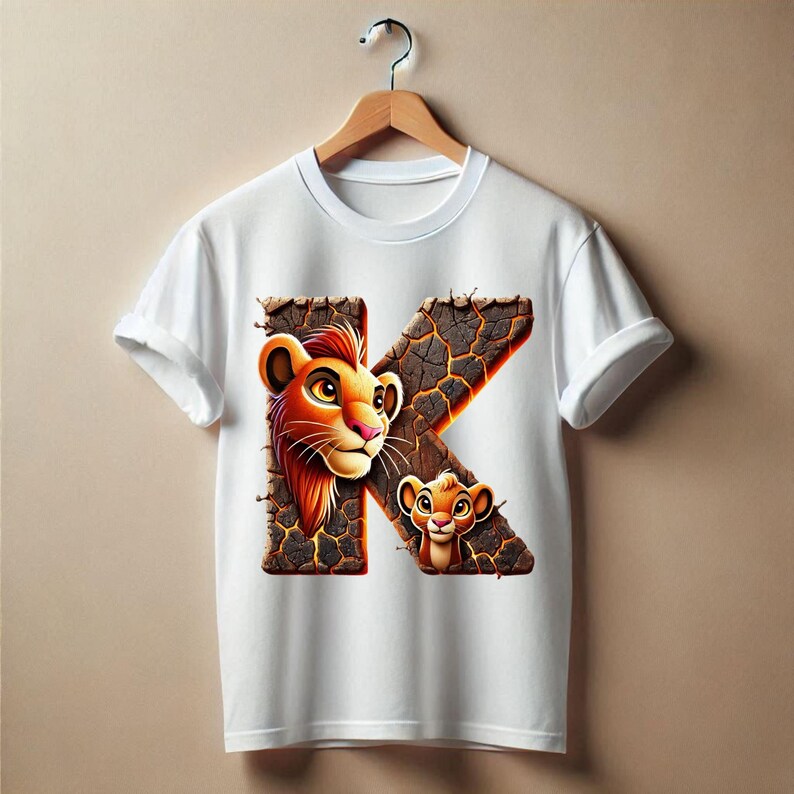 151 Lion King Alphabet - Numbers PNG - Jungle Theme Instant Download ...