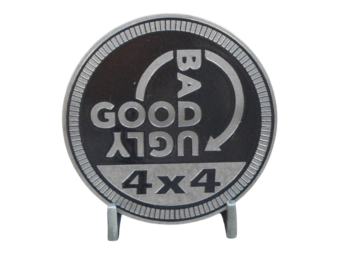Good. Bad. Ugly. Unique METAL 4x4 Badges Made for Any 4x4 Vehicle - Etsy