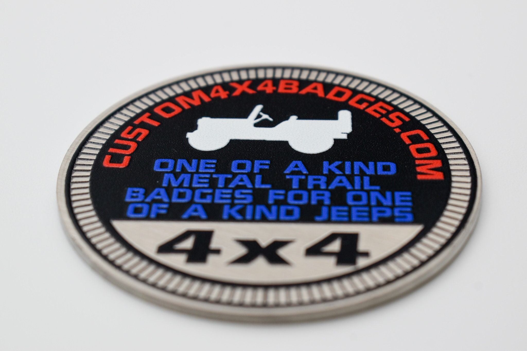 Pirate Rated 2.0 Unique METAL 4x4 Badges Made for Any 4x4 - Etsy