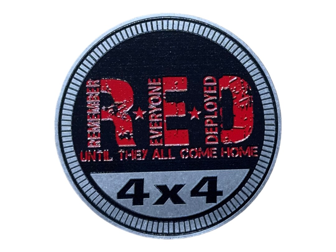 R.E.D Unique METAL 4x4 Badges Made for Any 4x4 Vehicle - Etsy