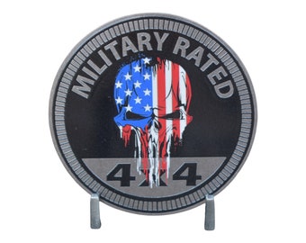 Badass Unique METAL 4x4 Badges Made for Any 4x4 Vehicle - Etsy