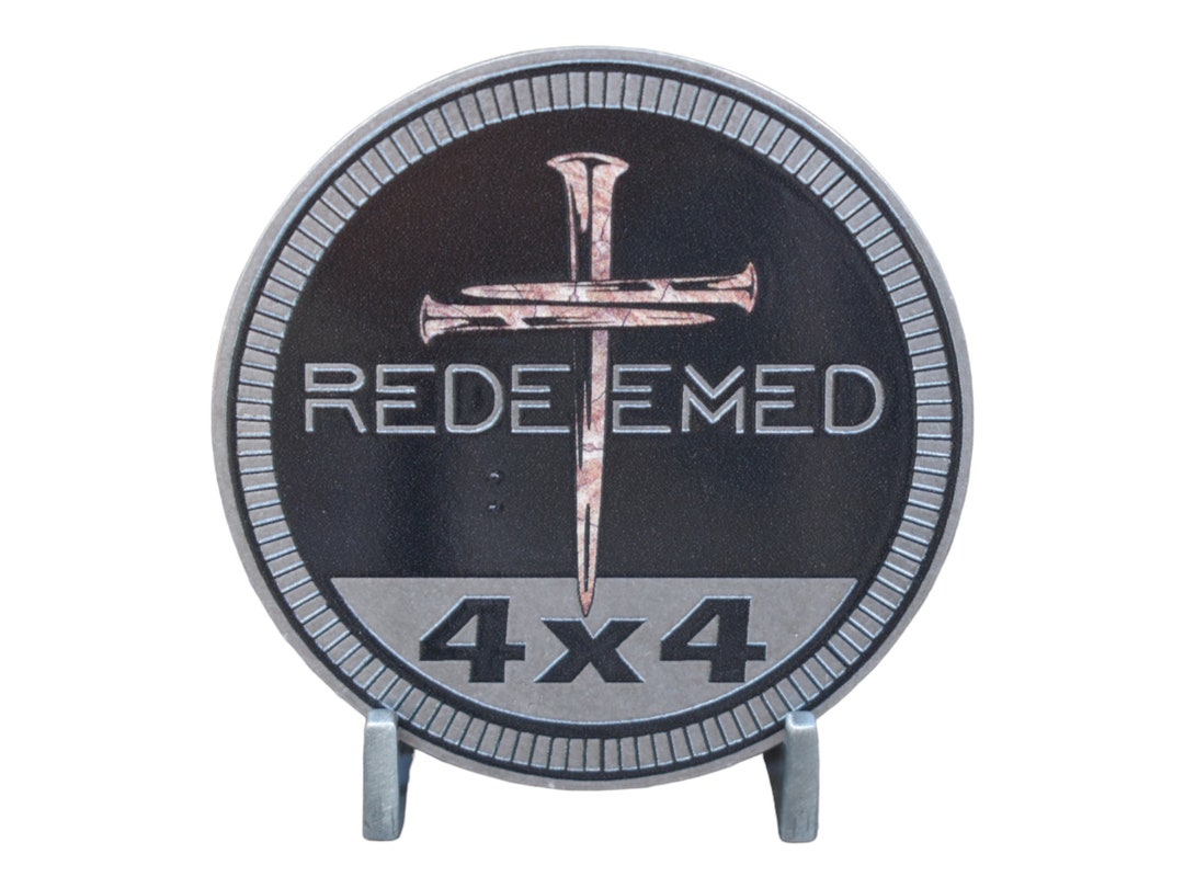 Redeemed Unique METAL 4x4 Badges Made for Any 4x4 Vehicle - Etsy