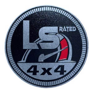 LS - Unique METAL 4x4 Badges Made for Any 4x4 Vehicle - Etsy
