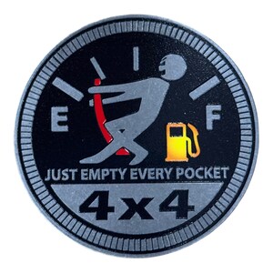 Gas Gauge Unique METAL 4x4 Badges Made for Any 4x4 Vehicle - Etsy