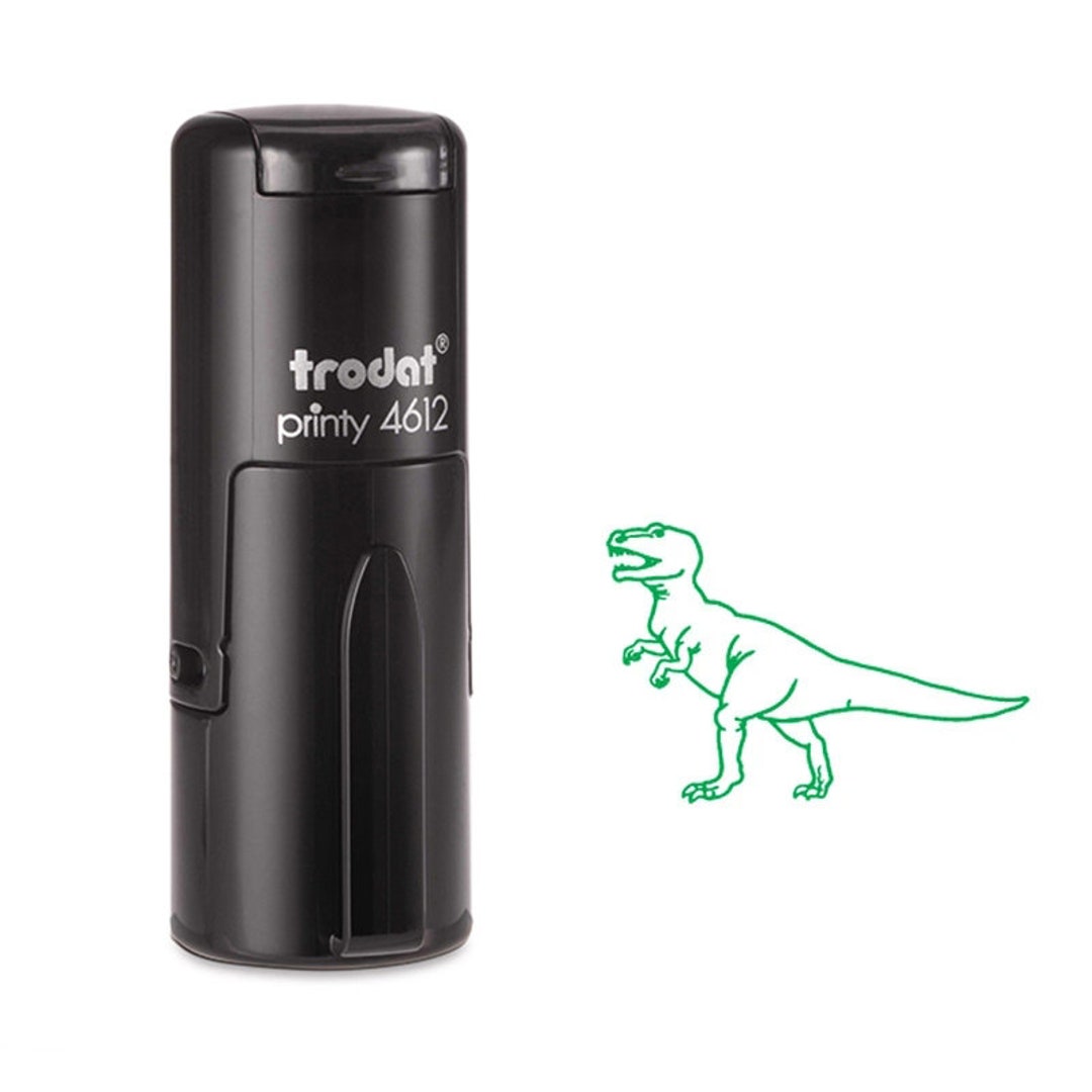 Dinosaur T-rex Stamp - Etsy