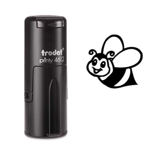 Bee Rubber Stamp - Etsy