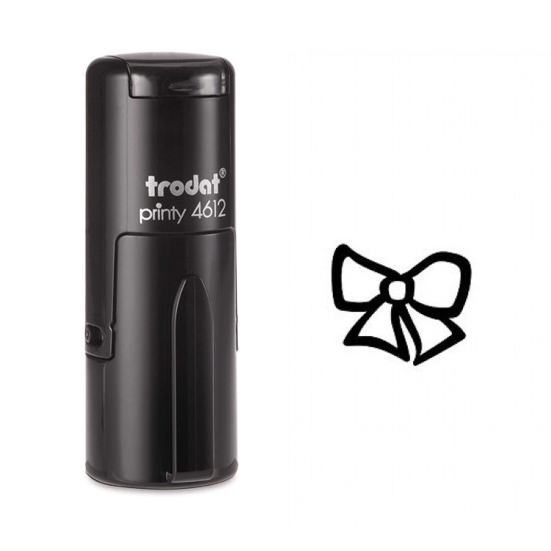 Ribbon Self Inking Stamp - Etsy