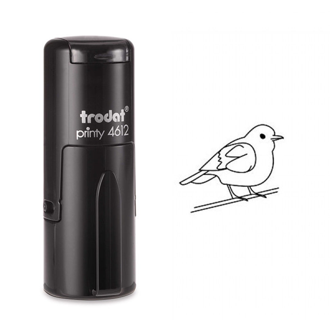 Bird Self Inking Stamp - Etsy