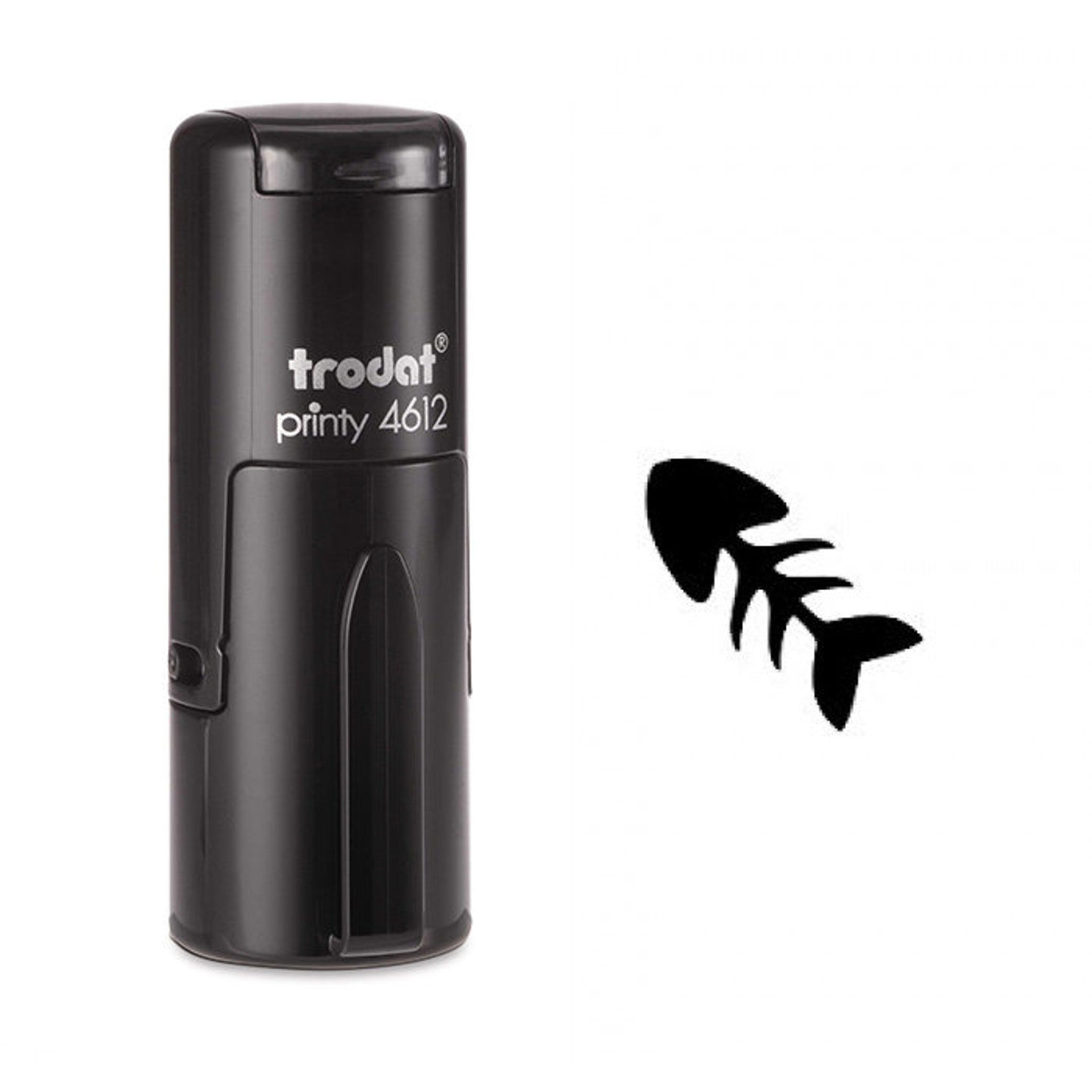 Fishbone Self-inking Stamp - Etsy