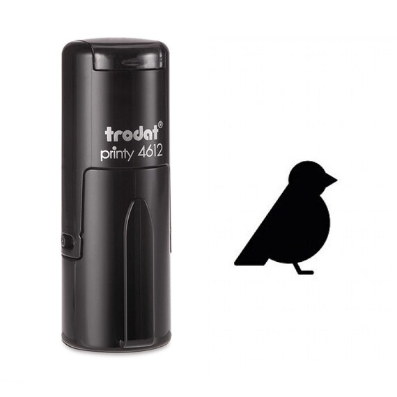 Small Bird Self Inking Stamp - Etsy