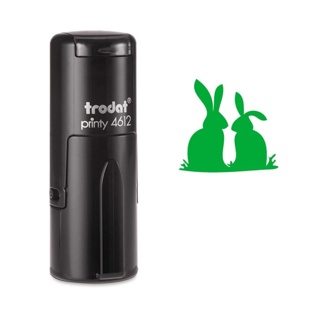 Bunny Stamp, Rabbit Stamp - Etsy