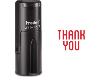 Thank You Stamp, Thank You Self Inking Stamps, Modern Thank You Stamp ...