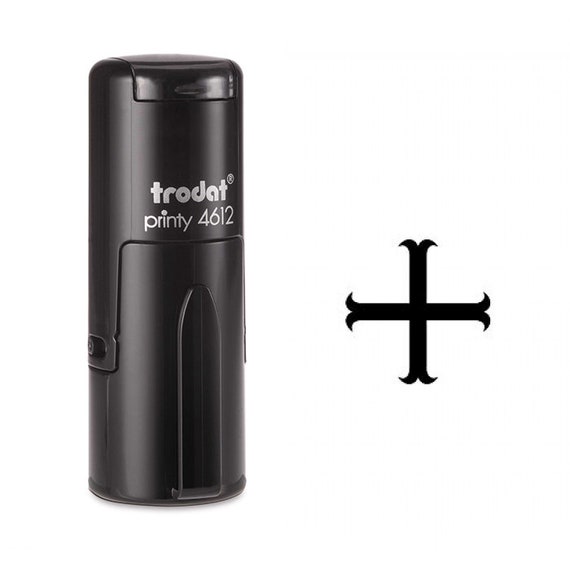 Medieval Cross Self-inking Stamp | Etsy