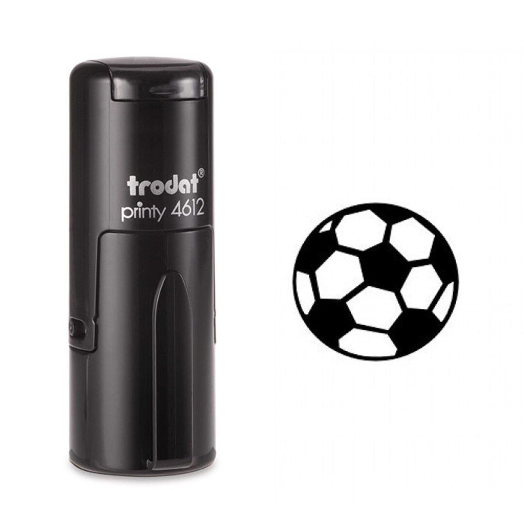 Soccer Ball Sports Self Inking Stamp - Etsy