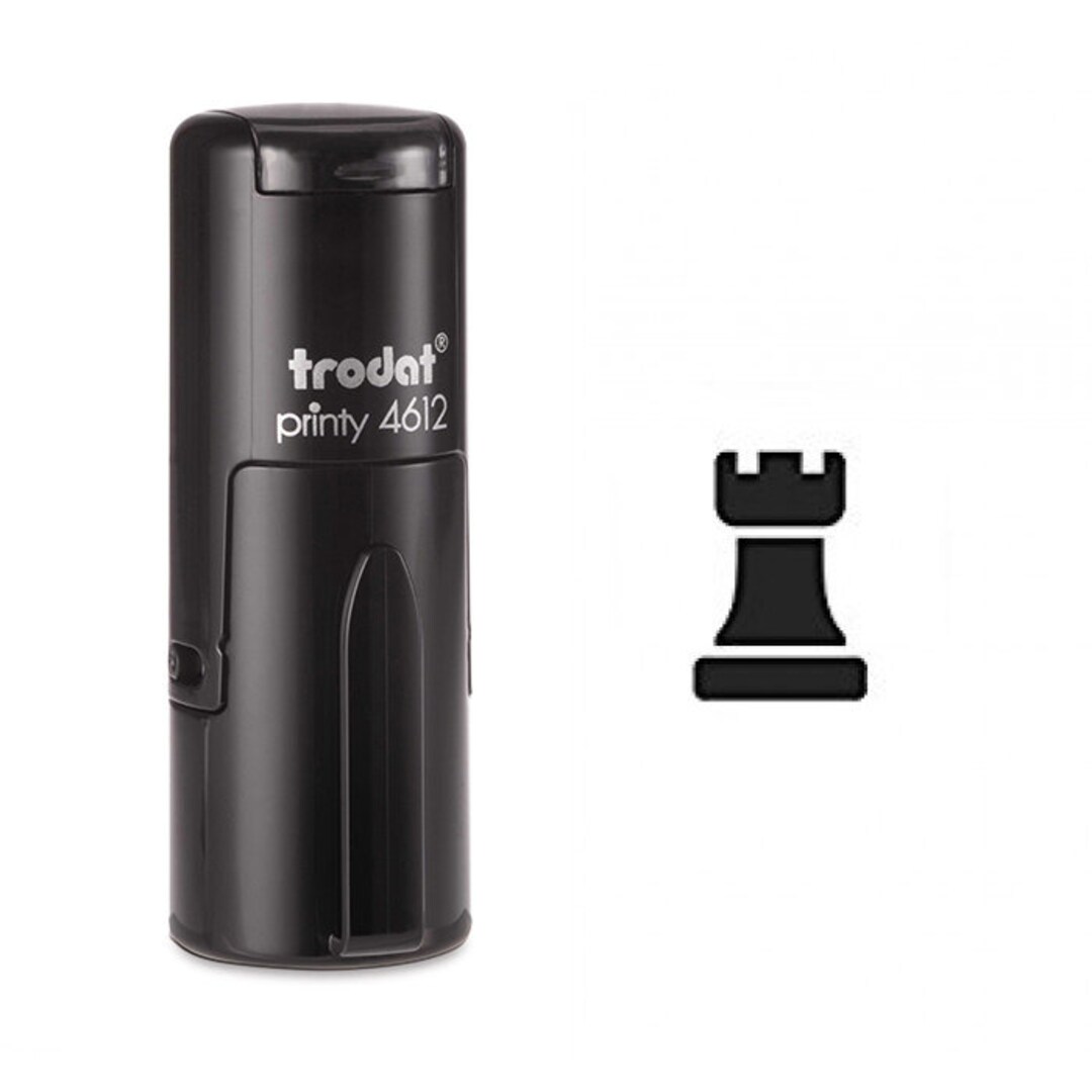 Medieval Rook Chess Piece Self Inking Stamp - Etsy