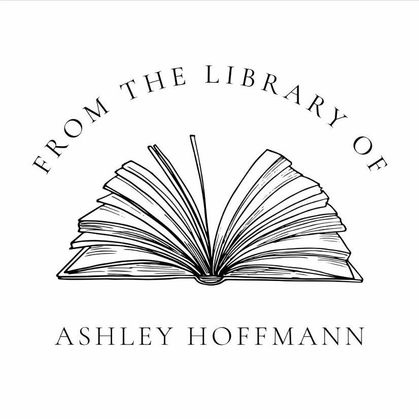 Custom Book Stamp, From the Library of Stamp, This Book Belongs To ...