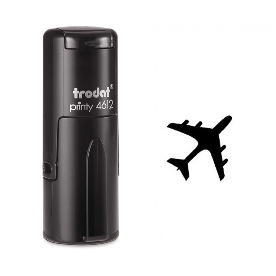 Flying Airplane Self-inking Stamp - Etsy