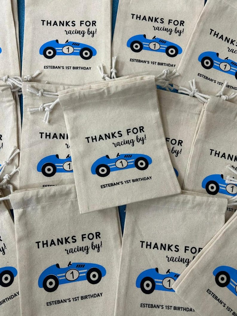 Custom Disney Cars Birthday Favor Bags, Route 66 Party Goodie Bags - Etsy