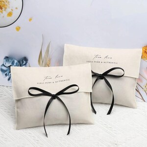 Set of 20/30/50/100 Wholesale Custom Envelope Flap Gift Luxury Dust ...