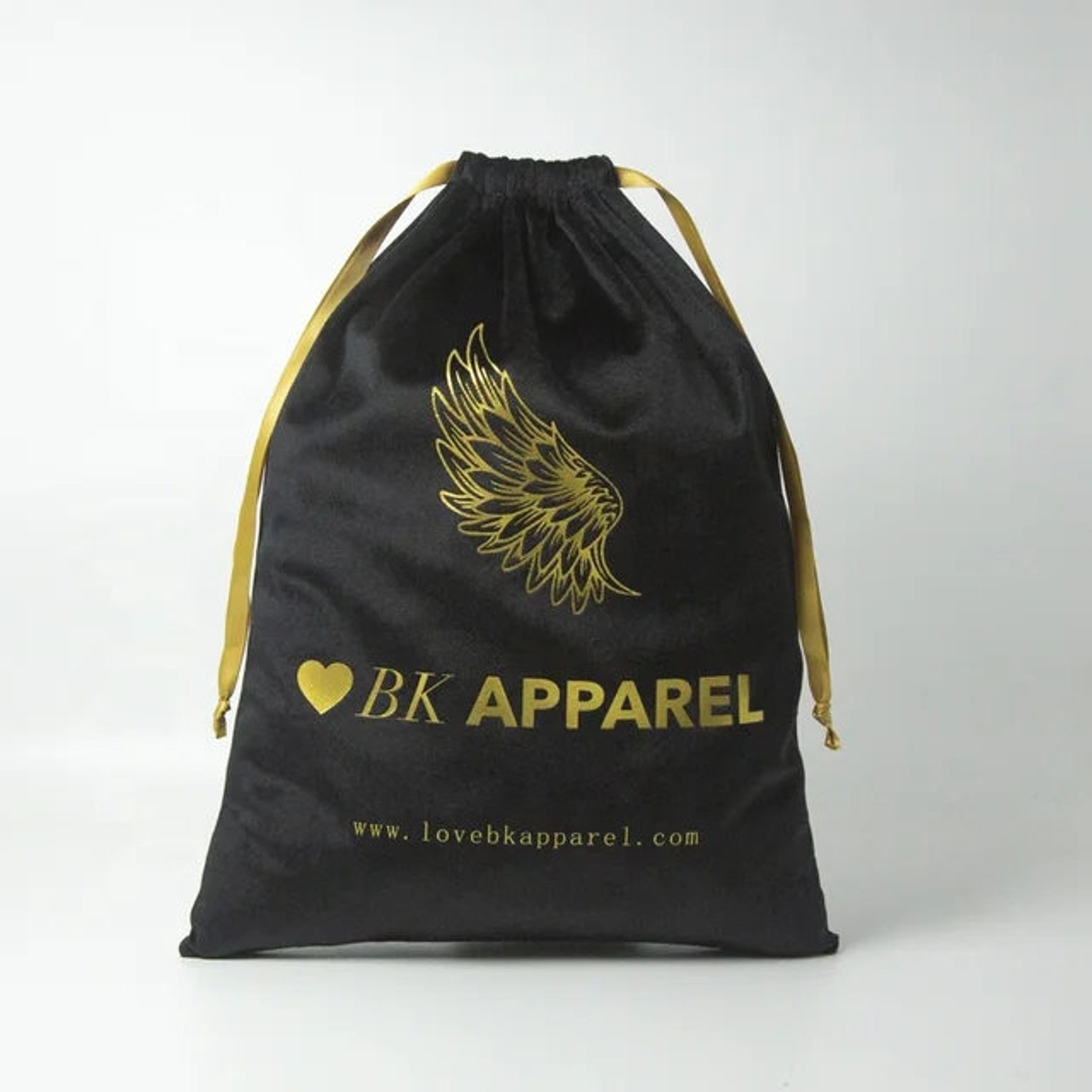 Set of 25 Black Velvet Drawstring Favor Bags, Jewelry Gift Pouches ...