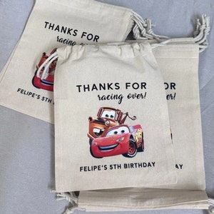 Set of 20,25,30 Route 66 Disney Car Mater and Lightening Kids Party ...