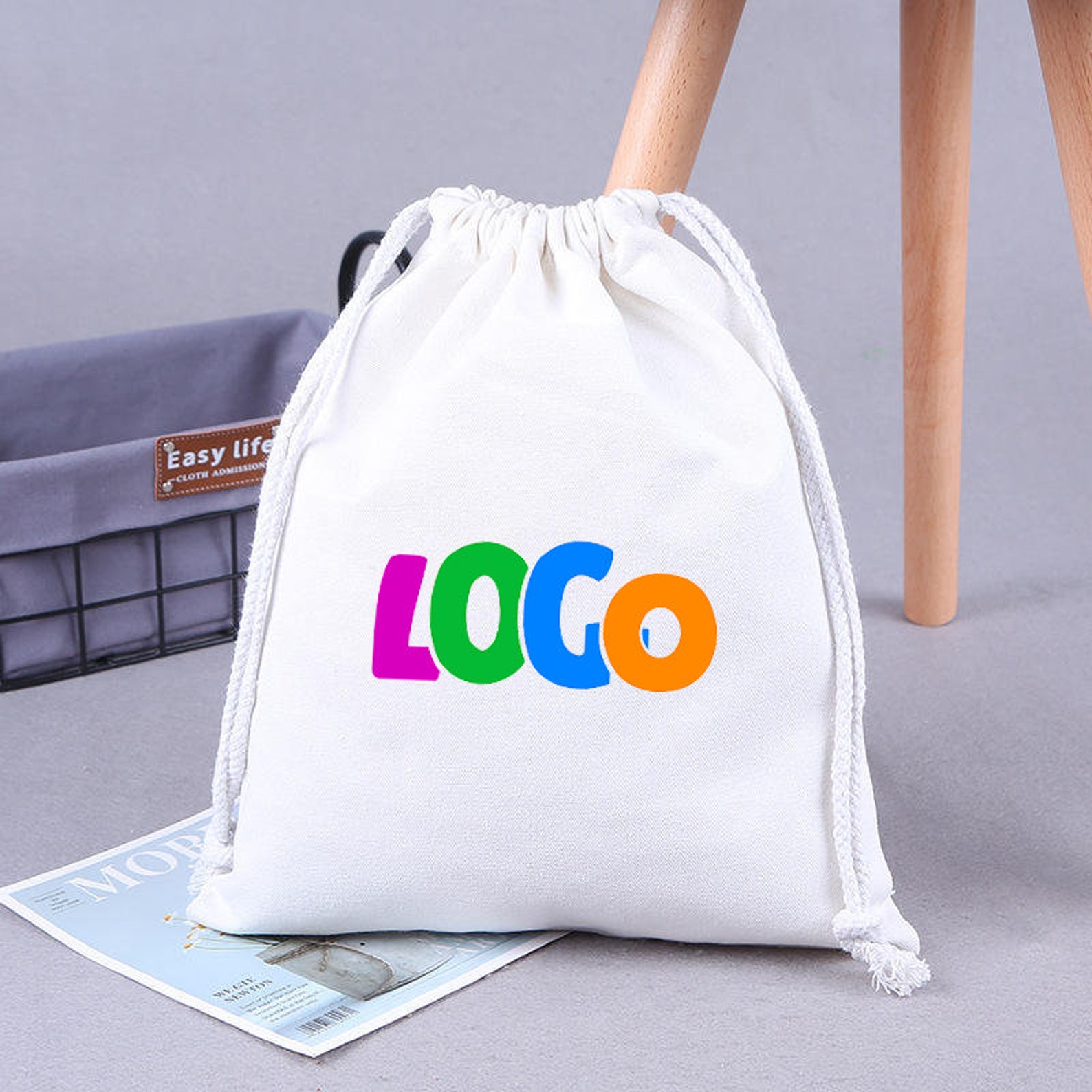 Set of 20/50/100 Natural Cotton Drawstring Pouch Eco-friendly - Etsy