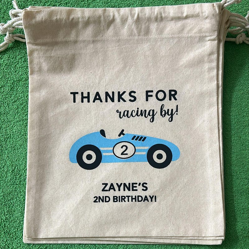 Car Birthday Bag - Etsy