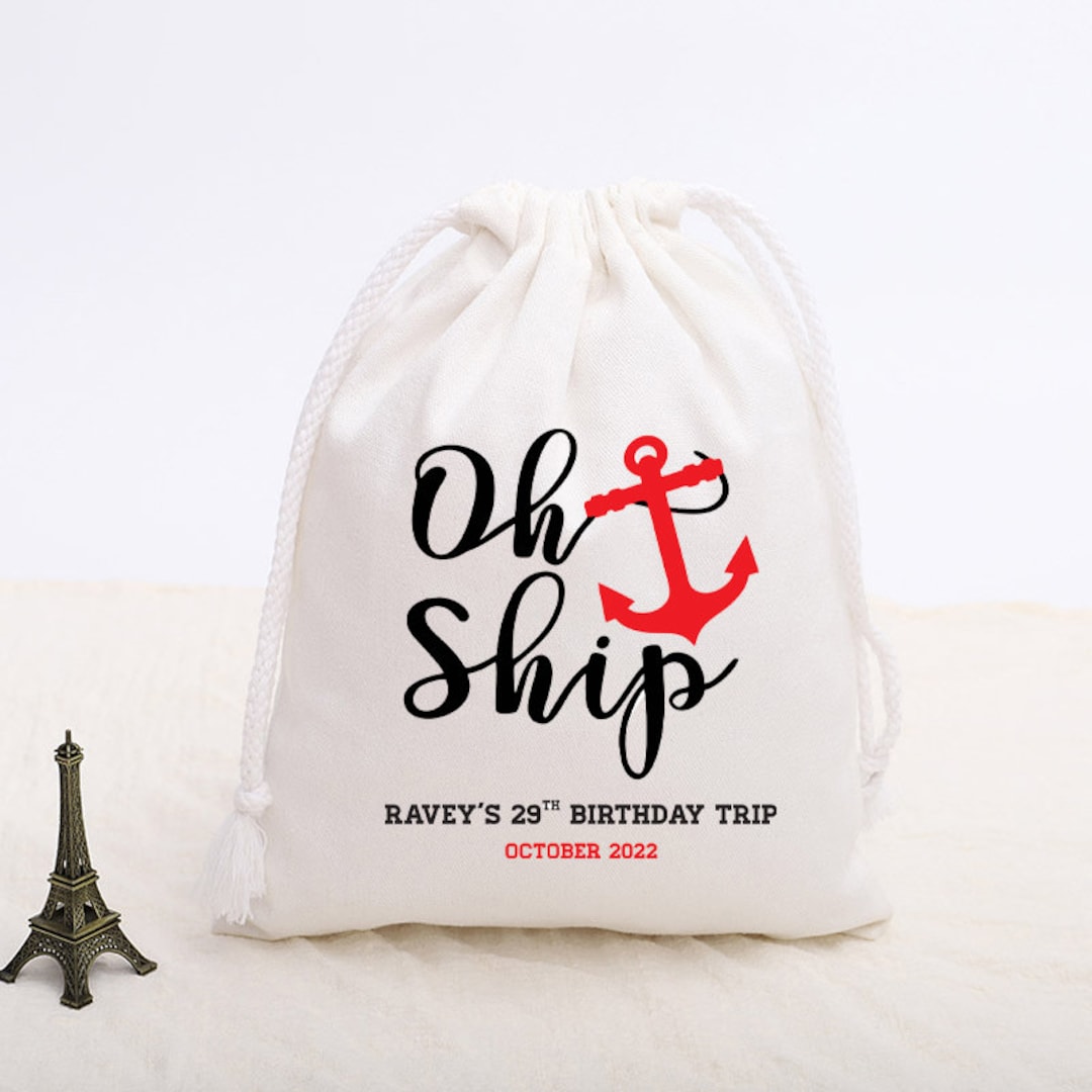 Set of 20/50/100/oh Ship Kit Cruise Survival Kit Bags - Bachelorette ...