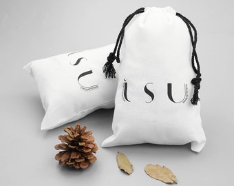 Set of 20/50/100 Natural Cotton Drawstring Pouch Eco-friendly | Etsy