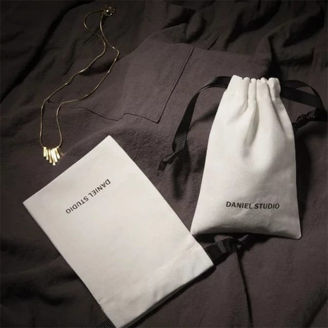 Custom Pouches Logo Pouch Personalized Cotton Muslin Bag - Etsy