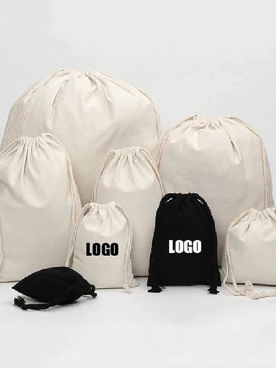 Set of 20 Custom Dust Bagcotton Drawstring Bagdust | Etsy