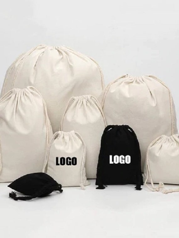 Set of 20 Custom Dust Bagcotton Drawstring Bagdust | Etsy