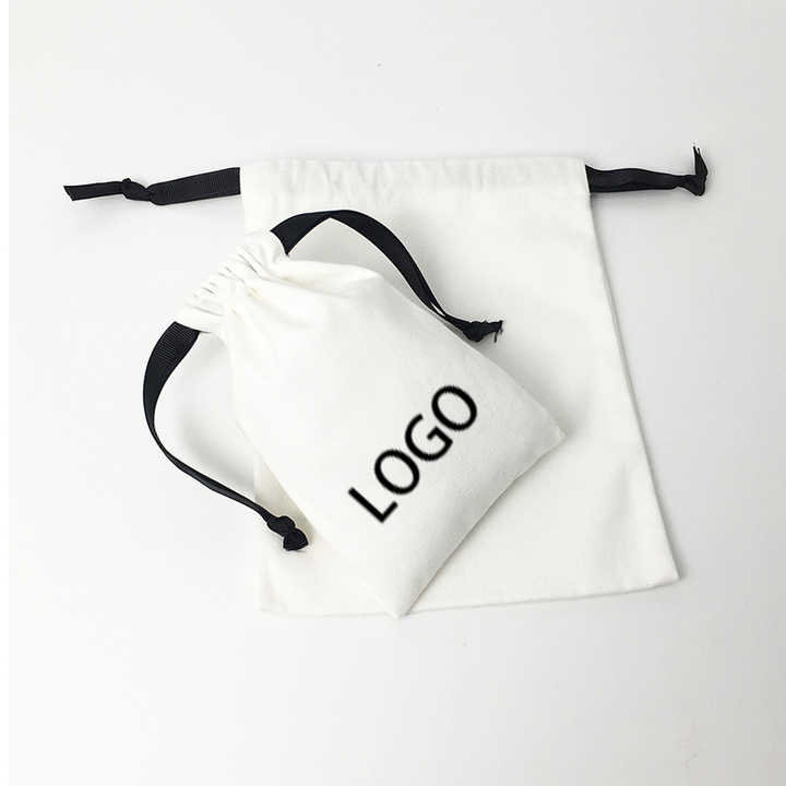 100 Plain Black Cotton Drawstring Bags Jewelry Packaging - Etsy