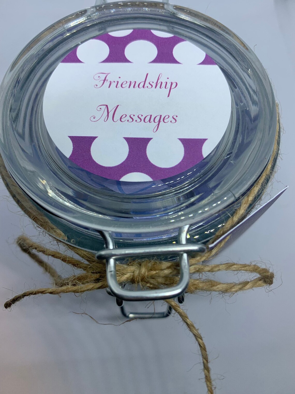 Messages in a Jar Self-care Messages Love Friendship - Etsy