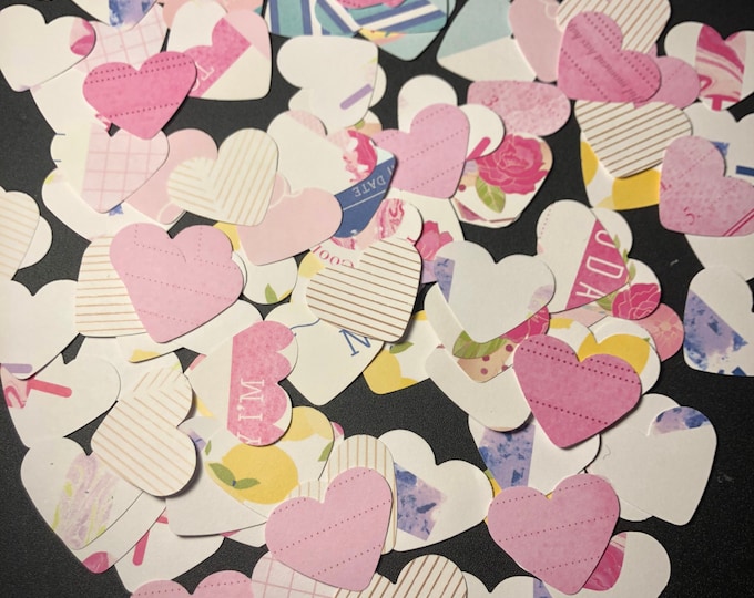 Paper Hearts, 4 Paper Heart Cutouts, Set of 20 Pcs - Etsy