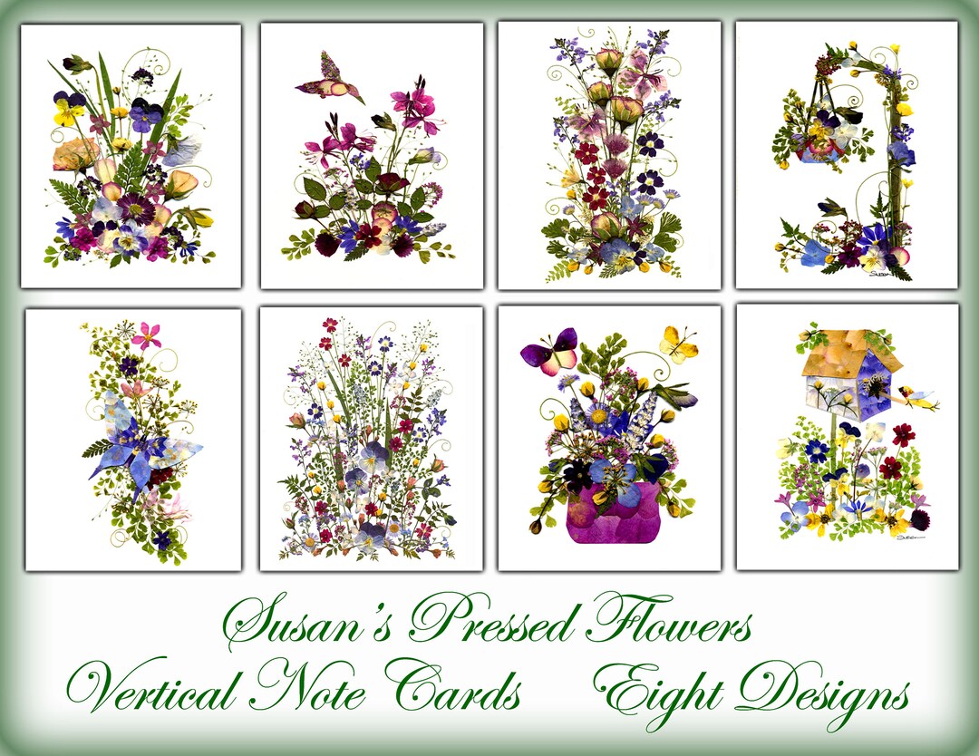 Susan's Vertical Note Cards - Etsy