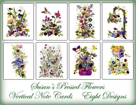Susan's Vertical Note Cards - Etsy