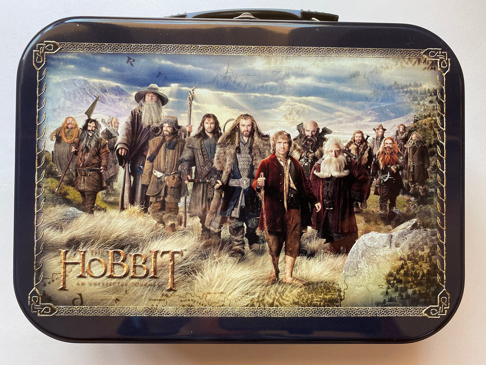 Hobbit/Lord of the Rings Tin Lunch Box Collectable 18 x 25cm | Etsy