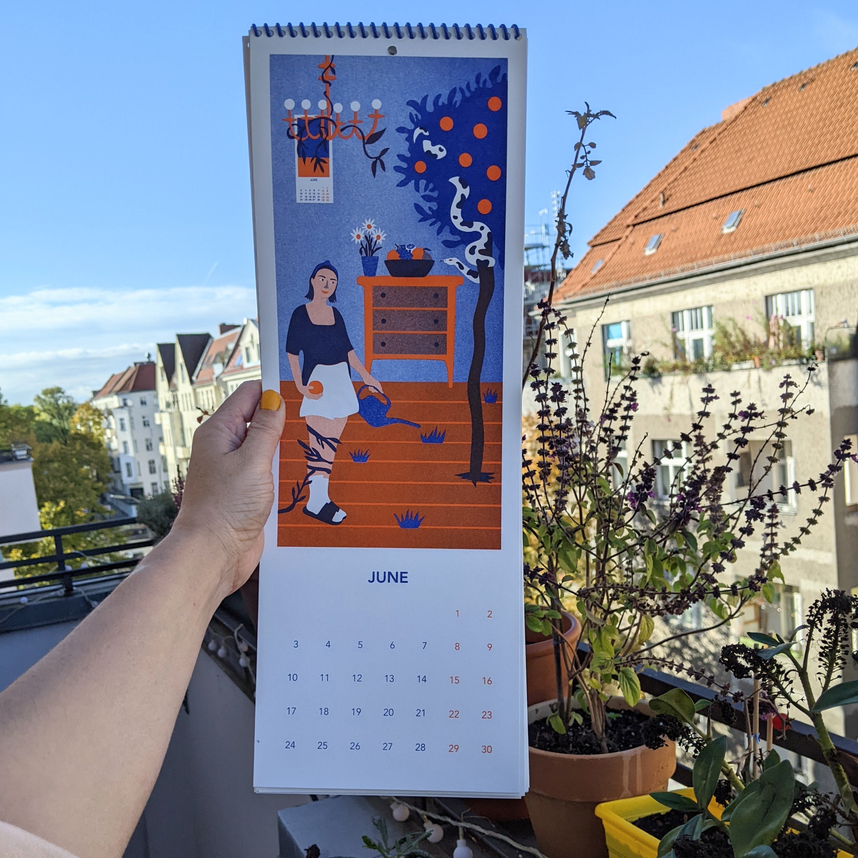 Revenge of the Plants 2024 Riso Calendar - Etsy