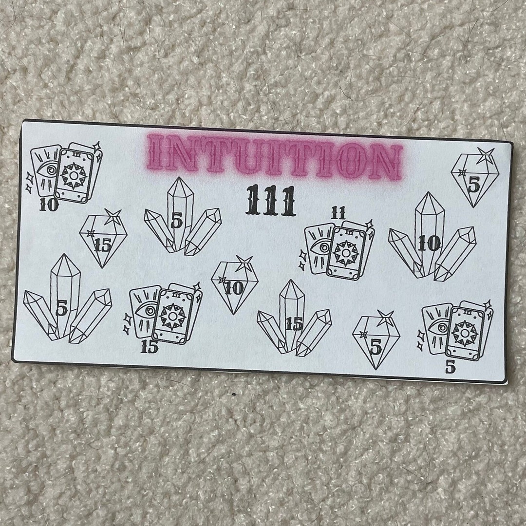 Angel Number Intuition 111 Savings Challenge A6 Digital Download - Etsy