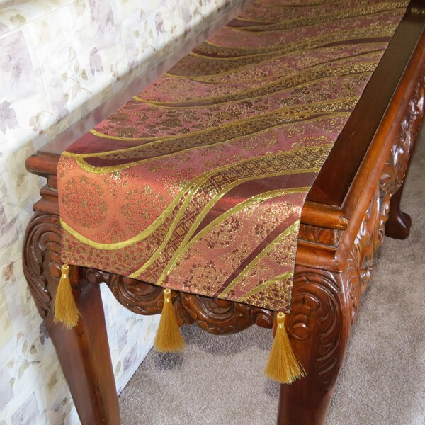 Asian Table Runner - Etsy