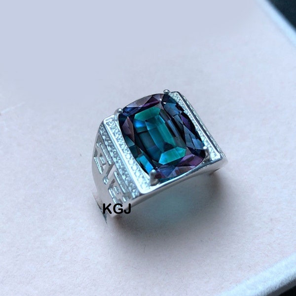 Alexandrite Ring Men - Etsy