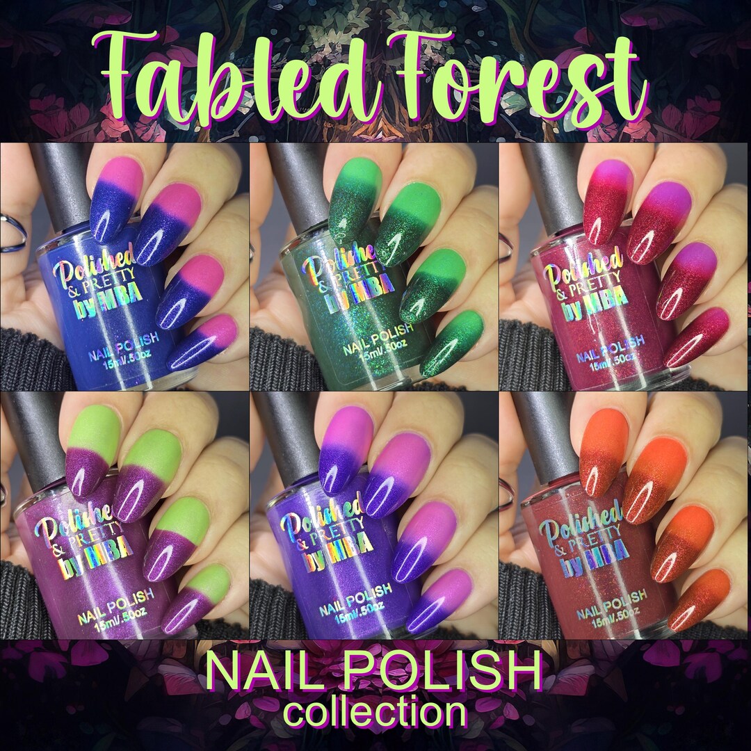 Fabled Forest-thermal Polish Collection - Etsy