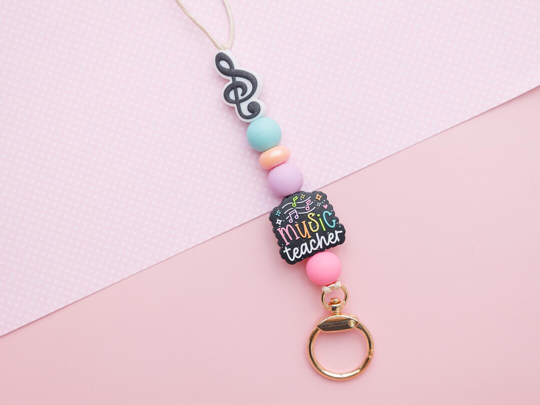 Music Teacher Lanyard for Teachers Appreciation Gift 2025 Custom ...