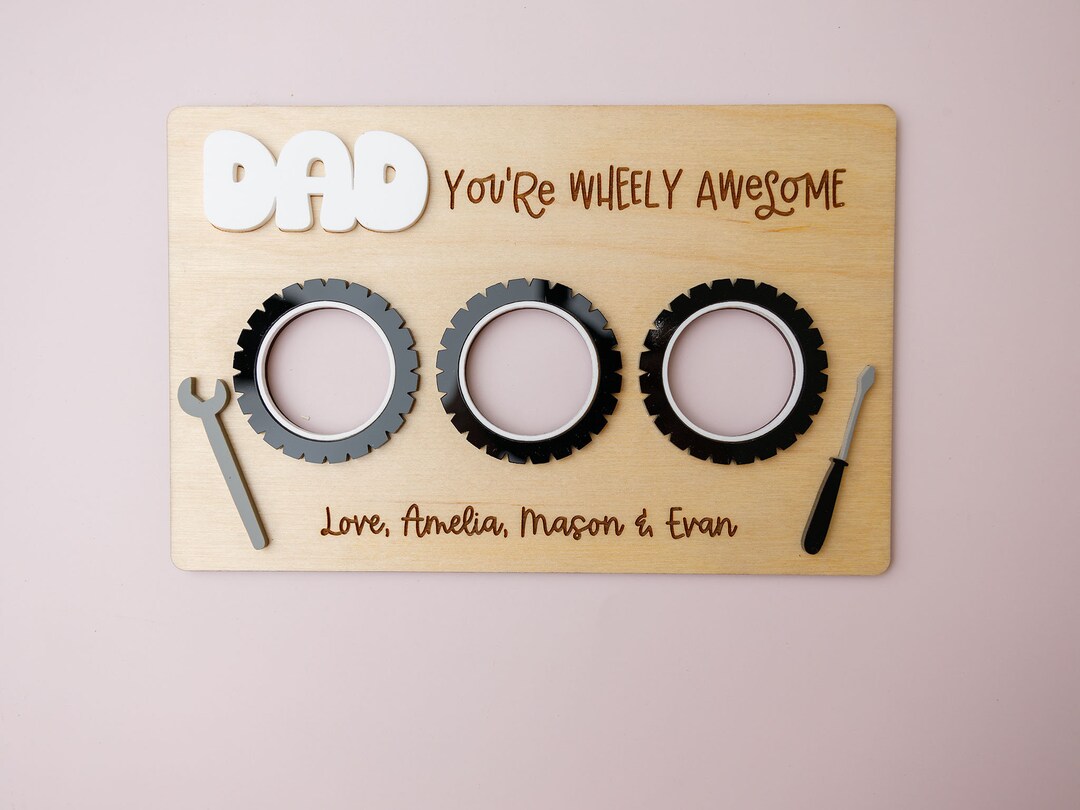 Father's Day You're Wheely Awesome Photo Frame | Father's Day Gift ...