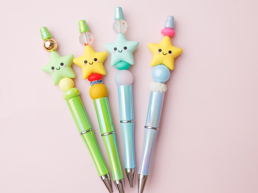 Cute Stars Beaded Iridescent Pen for Teachers Gift for Teachers ...