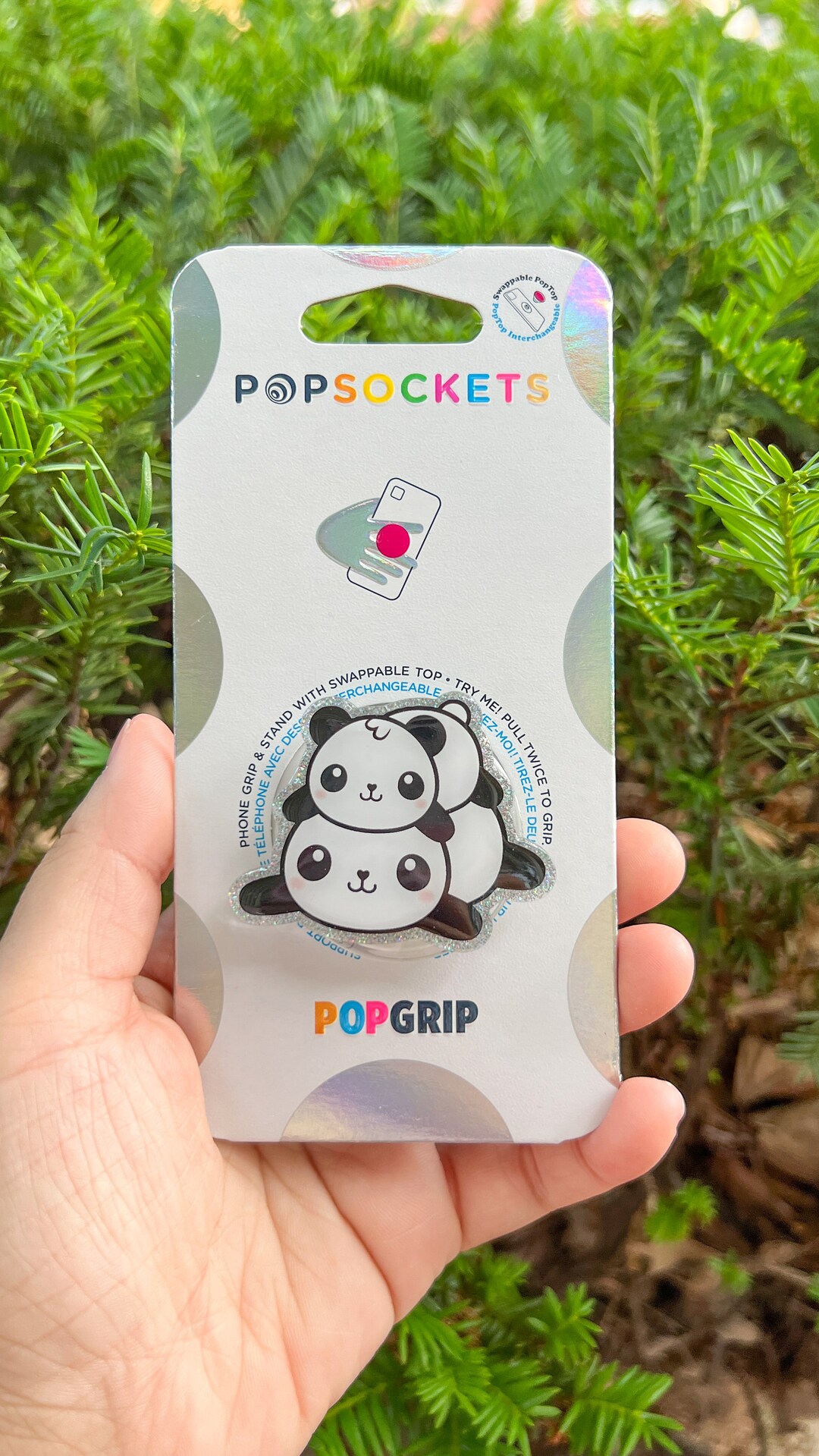 Lazy Panda Phone Grip | Lazy Panda Pop Grip | Custom Phone Socket ...