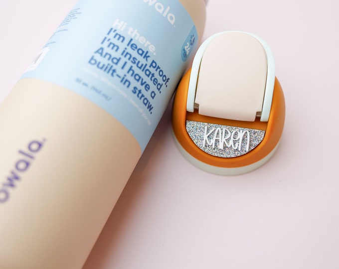 Daisy Owala Reusable Adhesive Name Plate Owala Topper 16 Oz 24 Oz 32 Oz ...