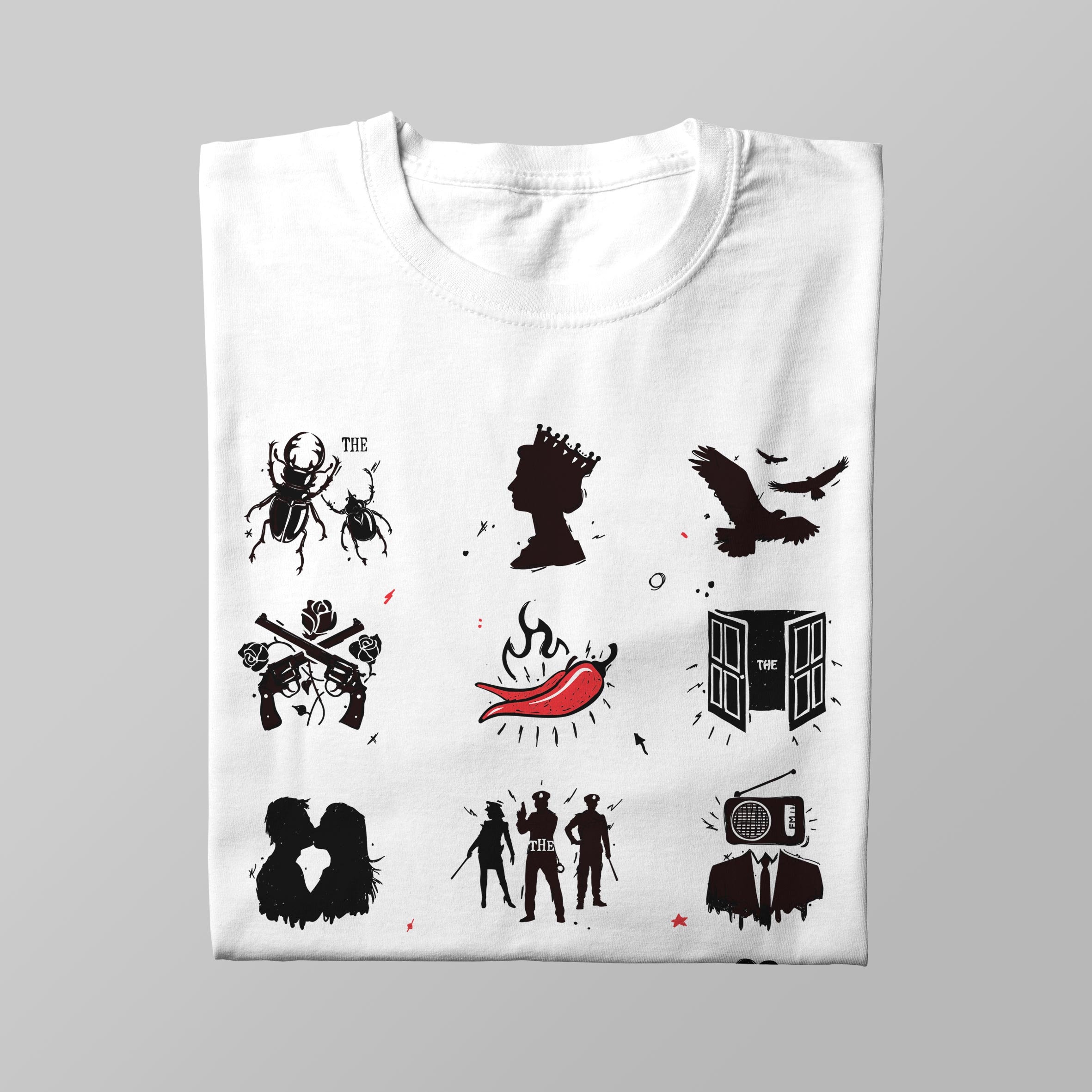 Vintage Rock Bands T-shirt, 70s 80's Rock Bands T Shirts, 90s Rock Band ...