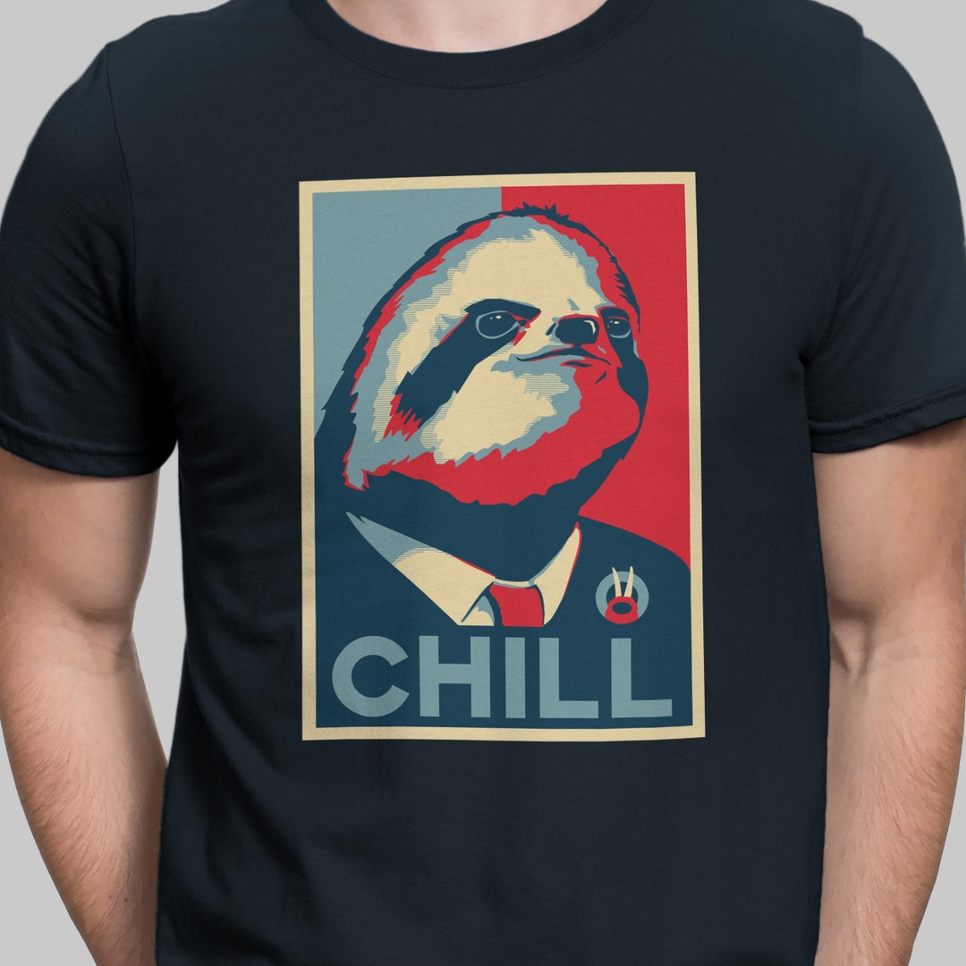 Sloth for President Parody Tee | Funny USA Political Parody T-shirt - Etsy